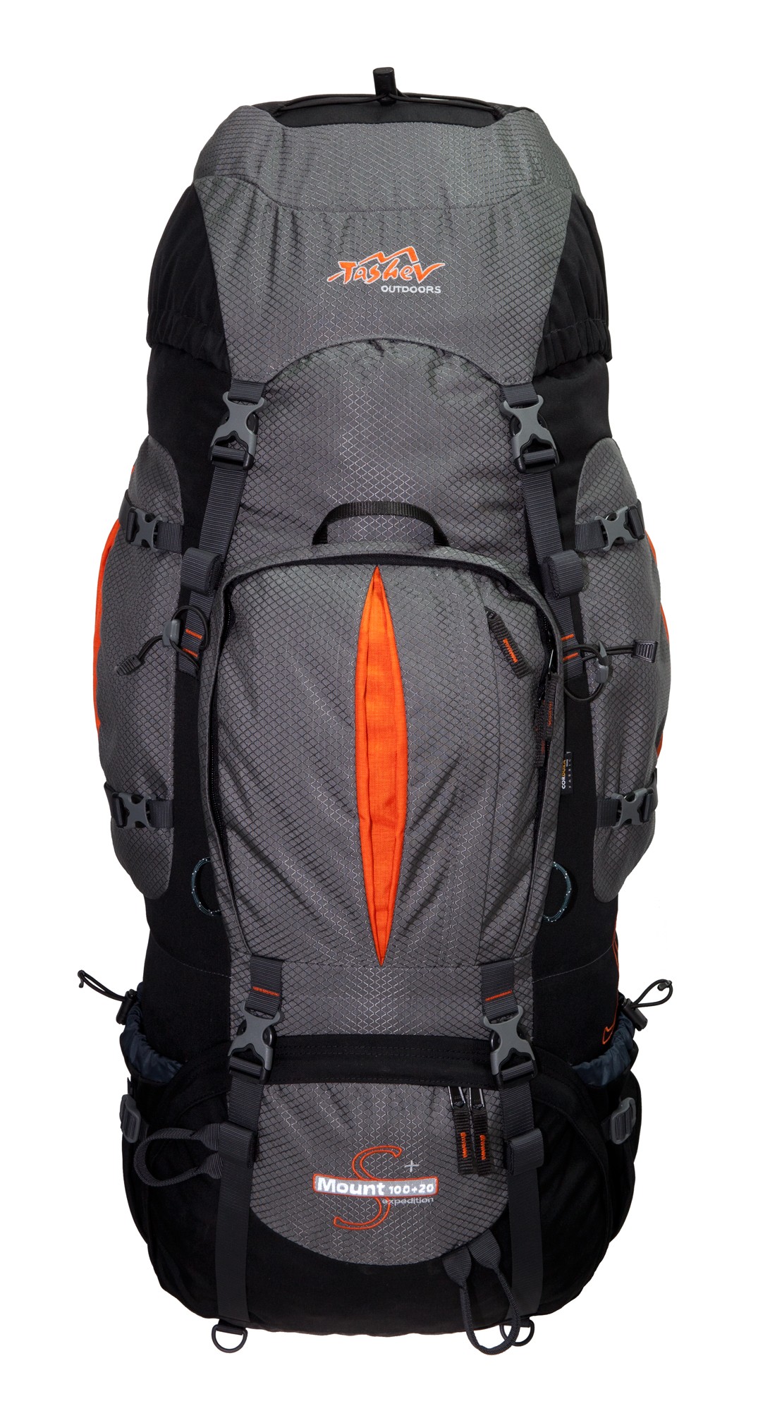 Trekkingrucksack 100L + 20L TASHEV MOUNT S+ aus CORDURA® inkl ...